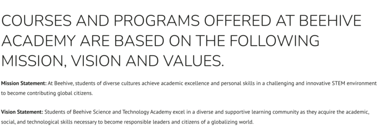 About Us | Beehive Science and Technology Academy